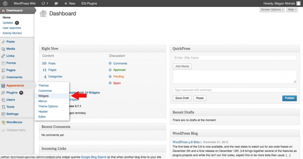 Homepage Bottom Widgets | WordPress Wiki | WordPress Wiki